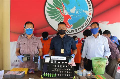 Sat Narkoba Polres Bengkulu Ungkap Peredaran Sabu Melibatkan Warga