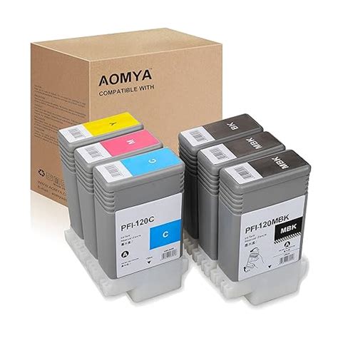 Aomya Compatible Canon PFI 120 Ink Cartridge Replacement For Canon