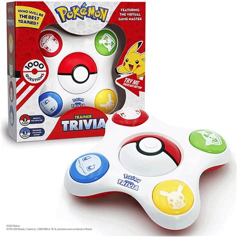 Pokémon Trainer Trivia Game JR Toy Company