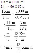 Convert M Sec To Km H