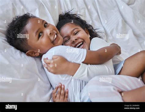 Brothers And Sisters Separated By Distance Joined By Love A Brother And Sister Laying In Bed At