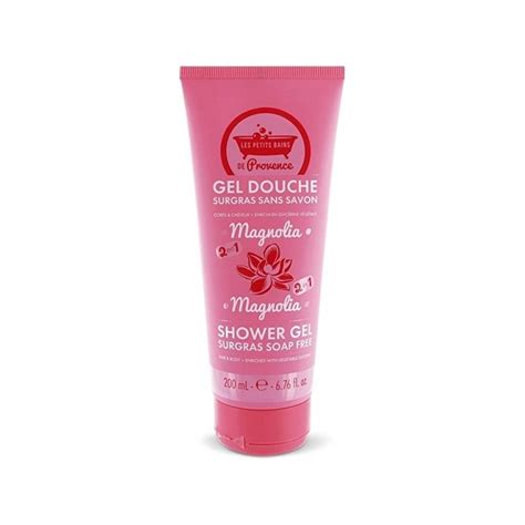 LES PETITS BAINS DE PROVENCE Gel Douche Surgras Sans Savon Mangolia 200 Ml