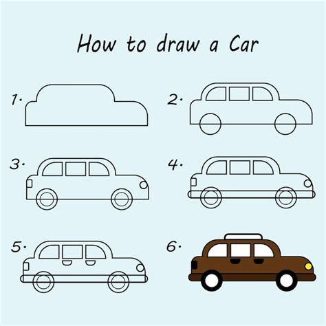 How To Draw A Cool Car Easy Step By Step