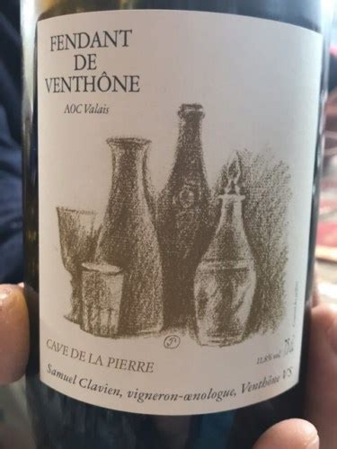 Cave de la Pierre Fendant de Venthône Vivino US