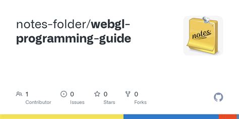 github notes folder webgl programming guide