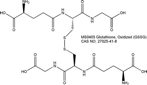 Glutathione Oxydized GSSG 氧化型谷胱甘肽 上海懋康生物科技有限公司