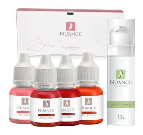 Kit Pigmentos Labial Nuance Essential Para Micropigmenta O Frete Gr Tis