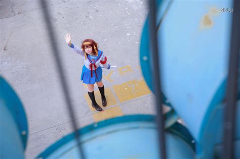 Coser G44不会受伤 Vol 067 凉宫 制服 BaoBua Mlem BaoBua Net