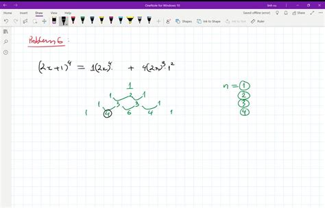 solved pascal s triangle use pascal s triangle to expand the expression