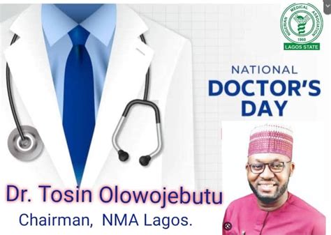 Nma Lagos On Twitter NMA LAGOS STATE Happy Doctorss Day To Our