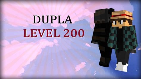 Como Uma DUPLA Level 200 Joga O BEDWARS Do MushMC Feat Usernight1791