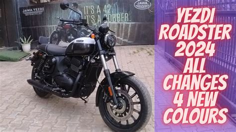 New Yezdi Roadster 2024 All Changes And Colors Launch Walkaround