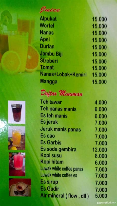 Selalu Diperbarui Menu Masakan Padang Nusantara Wonokromo Surabaya