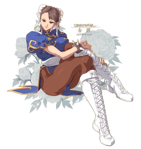 Safebooru 1girl Bangs Blue Dress Boots Bracelet Brown Eyes Brown Hair Brown Legwear Bun Cover