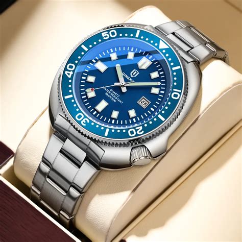 QINGXIYA Montre homme étanche bleue Test et Avis