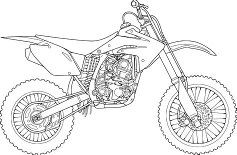 13 Impressionnant De Coloriage De Moto Cross Ktm A Imprimer Image