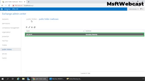 Create A Public Folder Mailbox In Exchange 2019