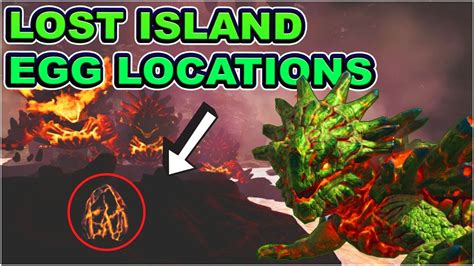 Different Ark Lost Island Magmasaur Cave Locations Youtube