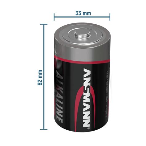 ANSMANN Batterien Mono D LR20 8 Stück 1 5V Alkaline Batterie eBay