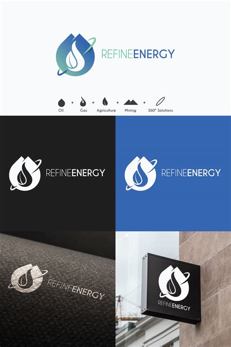 Modern Masculine Oil And Gas Logo Design For Refine Energy By Mrigank