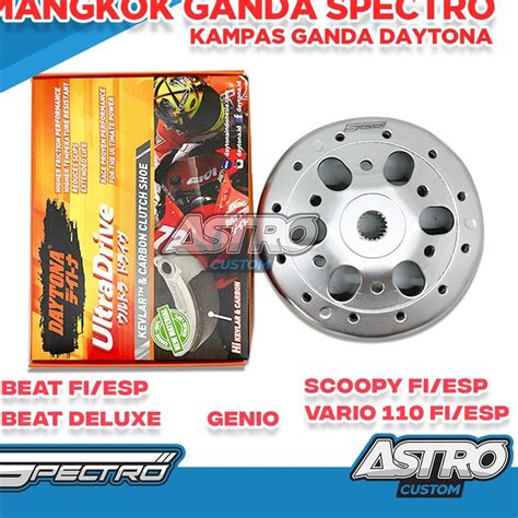 Jual Mangkok Kampas Ganda BeaT Fi ESP Scoopy Fi ESP Genio Vario 110 Fi