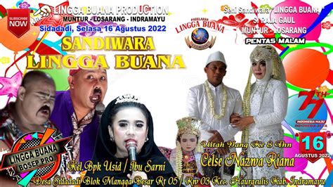 Live Streaming Sandiwara Lingga Buana Ds Sidadadi Selasa Agustus