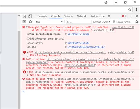 Javascript Xmlhttp Request Too Many Requests Even When Under