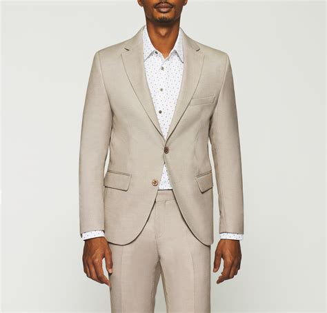 Costume Beige Homme Costume Beige IZAC