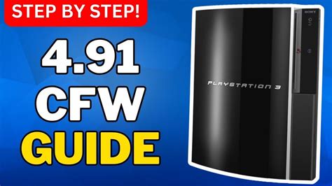 Updating From 4 90 HFW To 4 91 CFW On PS3 Step By Step Guide YouTube