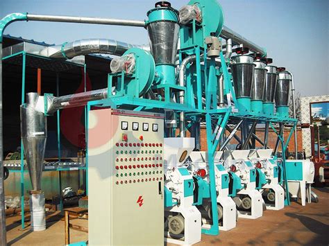 Layout Design Setting Up A Small Scale Wheat Milling Machine Factory