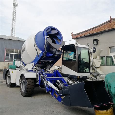 Luzun 5 5m3 Self Loading Concrete Mixer Jbc5500 China Concrete Mixer