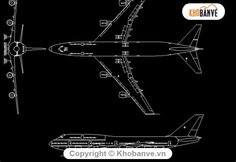 Bản vẽ mô hình máy bay boeing 777 đẹp và kỹ thuật cao