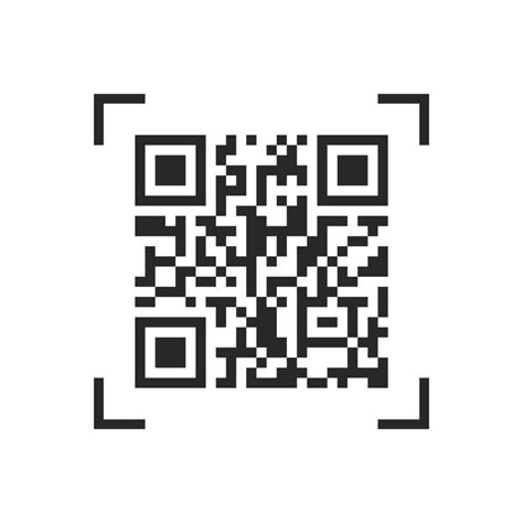 Qr Code Vector Isolated On White Background Vector Art At Vecteezy
