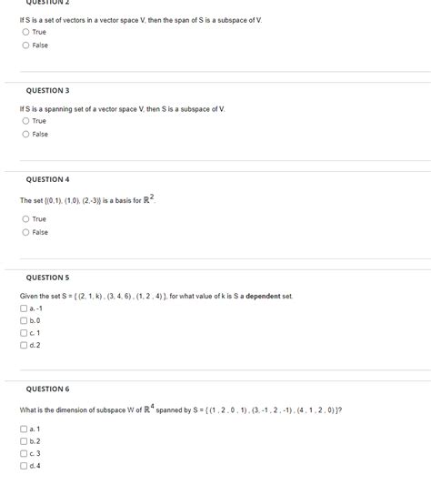 solved a if s is a set of vectors in a vector space v then