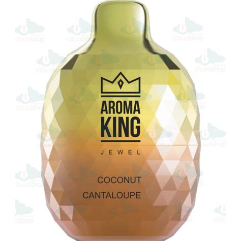 Jednorazowy E Papieros AROMA KING Jewel 8000 Coconut Cantaloupe