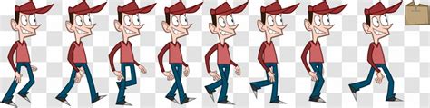 Css Sprites Animation Walk Cycle Sprite Transparent Png