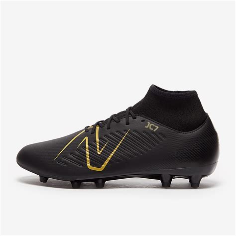 New Balance Tekela V4 Magique FG Noir Or Chaussures De Foot Homme
