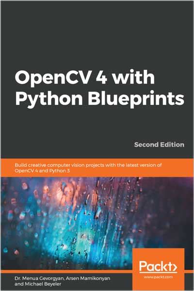 Sky book اسکای بوک OpenCV 4 with Python Blueprints