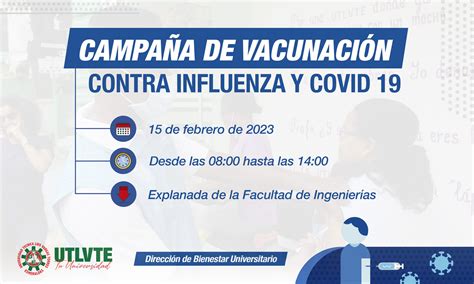 Bienestar Universitario realiza una campaña de vacunación contra la