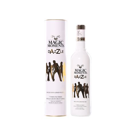 Magic Moments Dazzle Special Edition Premium Grain Vodka Grand Gold