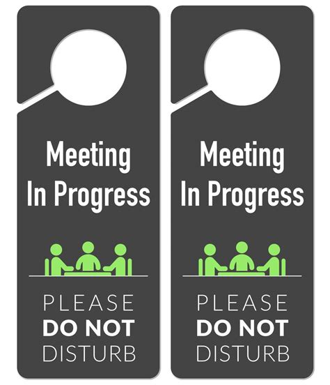 Buy Do Not Disturb Door Hanger Sign 2 Pack Please Do Not Disturb Sign