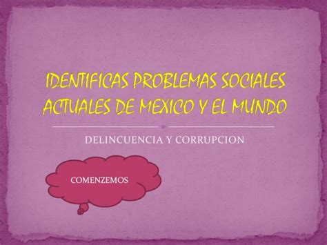 PDF Identificas Problemas Sociales Actuales De Mexico Y El DOKUMEN TIPS