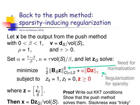 ppt implicit regularization in sublinear approximation algorithms powerpoint presentation id