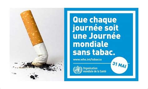 31 Mai Journée Mondiale sans Tabac