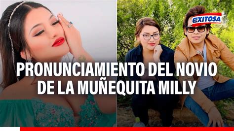 Pronunciamiento del novio de cantante folclórica Muñequita Milly