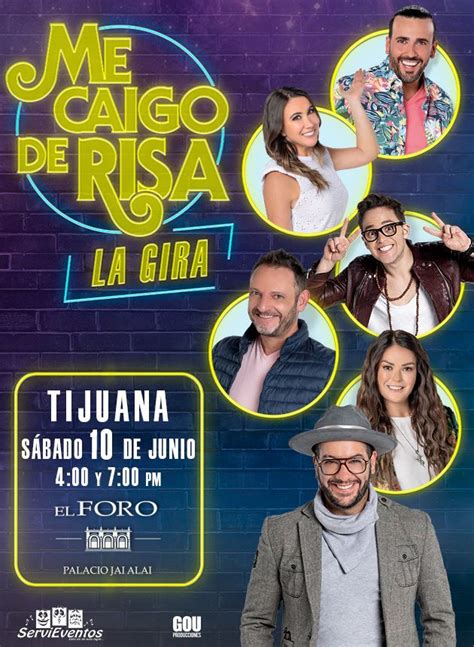 Me Caigo De Risa La Gira En Tijuana Tijuana Eventos Comedia