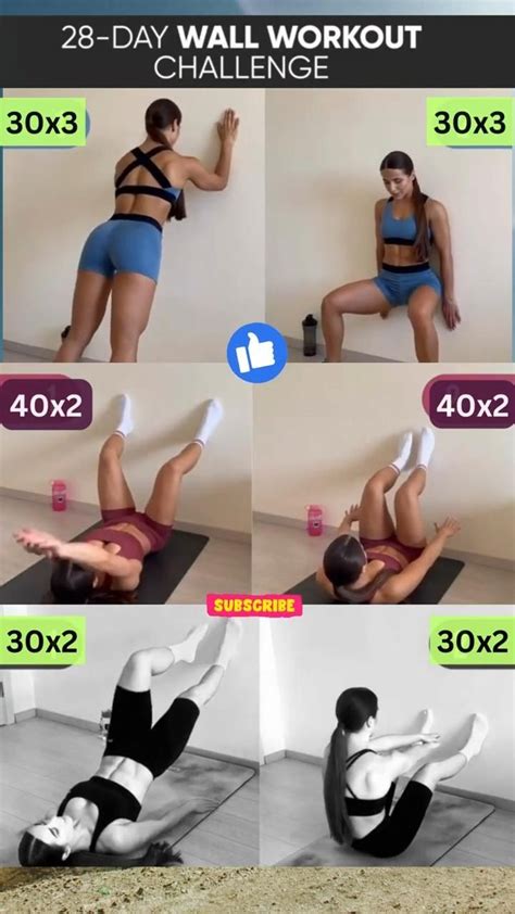28 Day Wall Pilates Challenge Strengthen Tone Transform Artofit