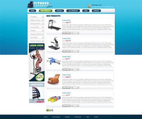Free Ecommerce Website Template Free Online Store Templates Phpjabbers