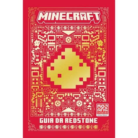 Minecraft Guia Da Redstone Livro Oficial Ilustrado Casas Bahia