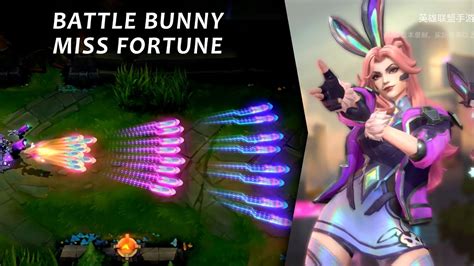 Battle Bunny Miss Fortune Skin Preview Wild Rift YouTube